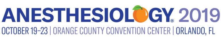 American Society of Anesthesiologists (ASA) Conference 2019 ...